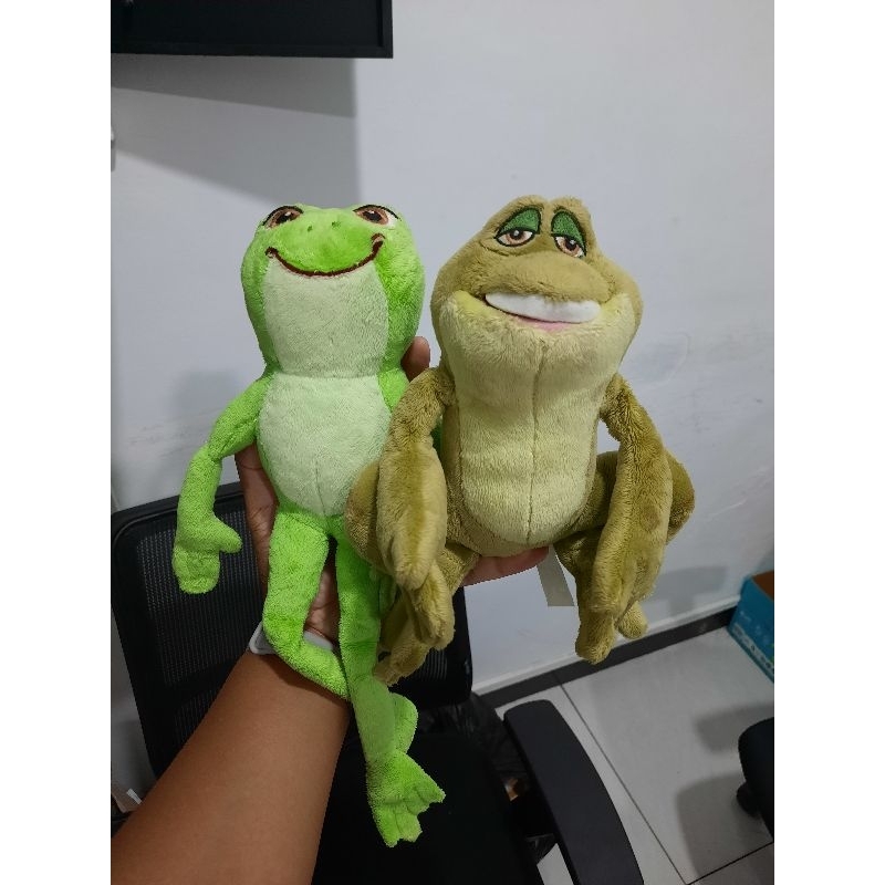 Jual Princess Tiana dan Pangeran Naveen versi Katak Plush / Pangeran ...