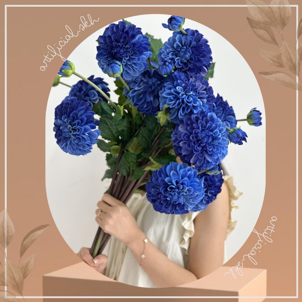 Jual GOMPIE FLOWER CRYSANTEMUM BALL FLOWER GERBERA FLOWER ARTIFICIAL ...