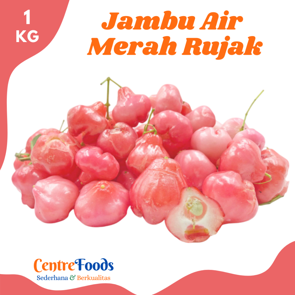 Jual JAMBU AIR Merah - Buah Jambu Air Merah Rujak Fresh | 1.000gr ...
