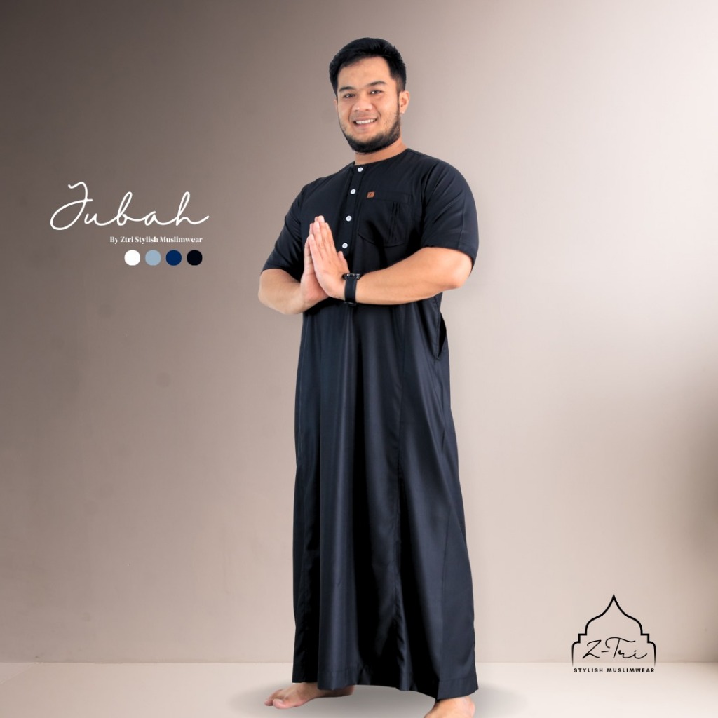 Jual Gamis Pria Terbaru baju gamis Pakaian Islami Laki Laki Jubah Modern Elegan Tren Jubah Pria ...