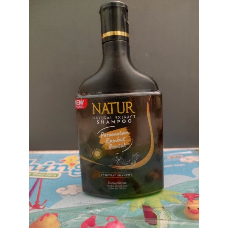 Jual NATUR natural extract shampo rambut rontok 140mL (tanpadus ...