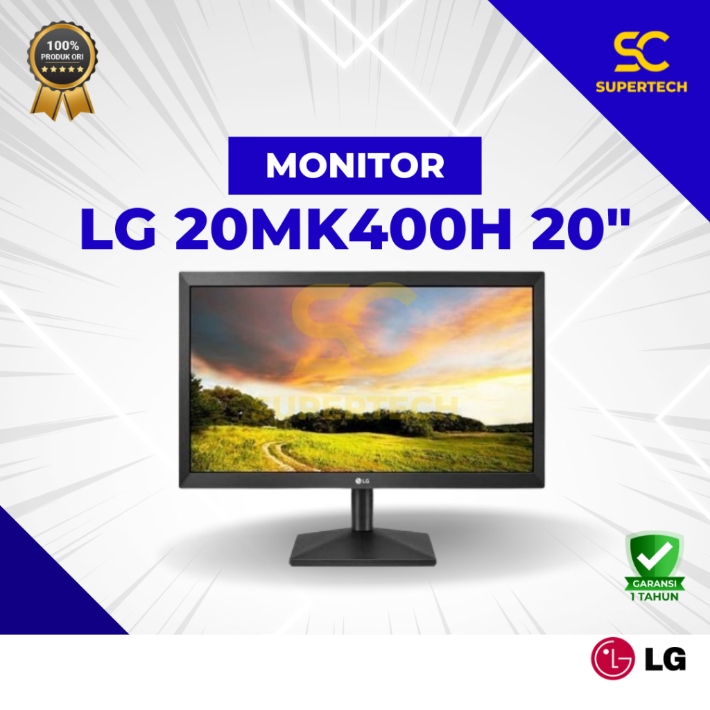 Jual LED Monitor LG 20MK400H (HDMI) | Shopee Indonesia