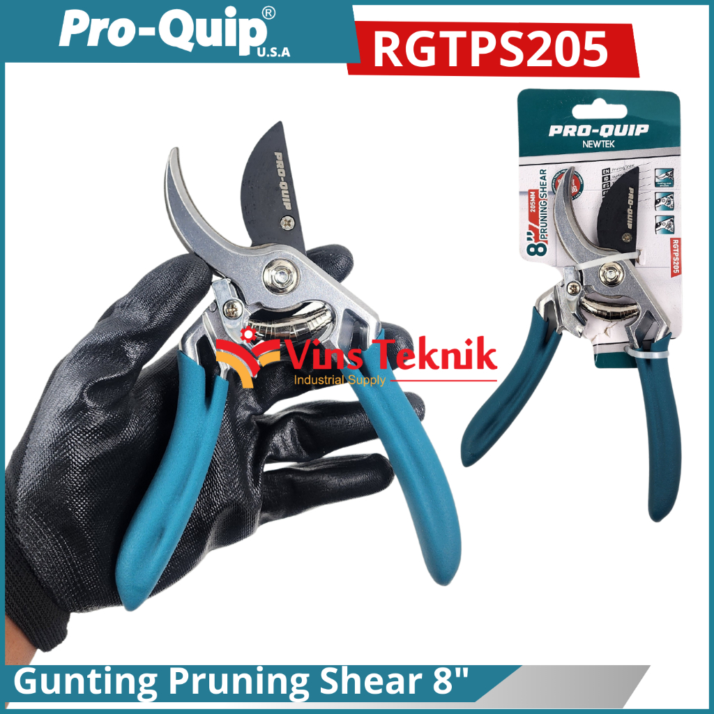 Jual Gunting Dahan Ranting Kayu 8" Gunting Pruning Shear RGTPS 205 ...