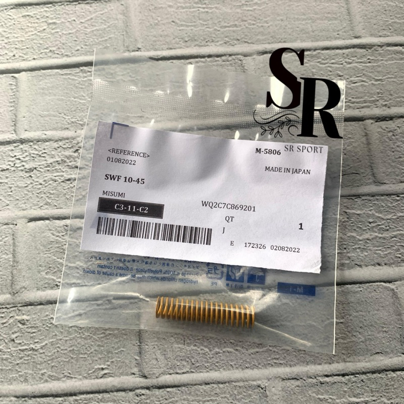 Jual Per misumi warna kuning SWF 10 - 45 / Per misumi kuning original ...