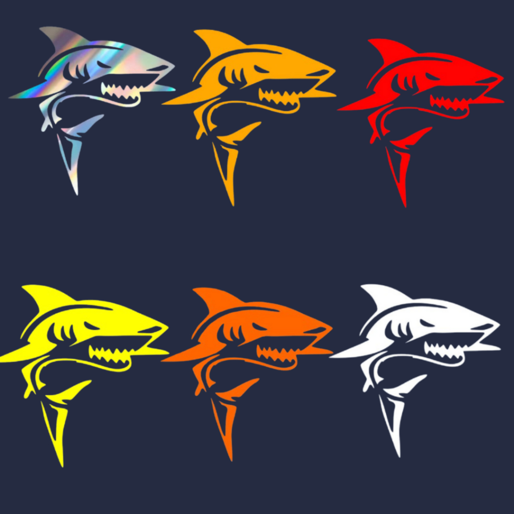 Jual Stiker Sticker Cutting Ikan Hiu Sticker SHARK Berkualitas | Shopee ...