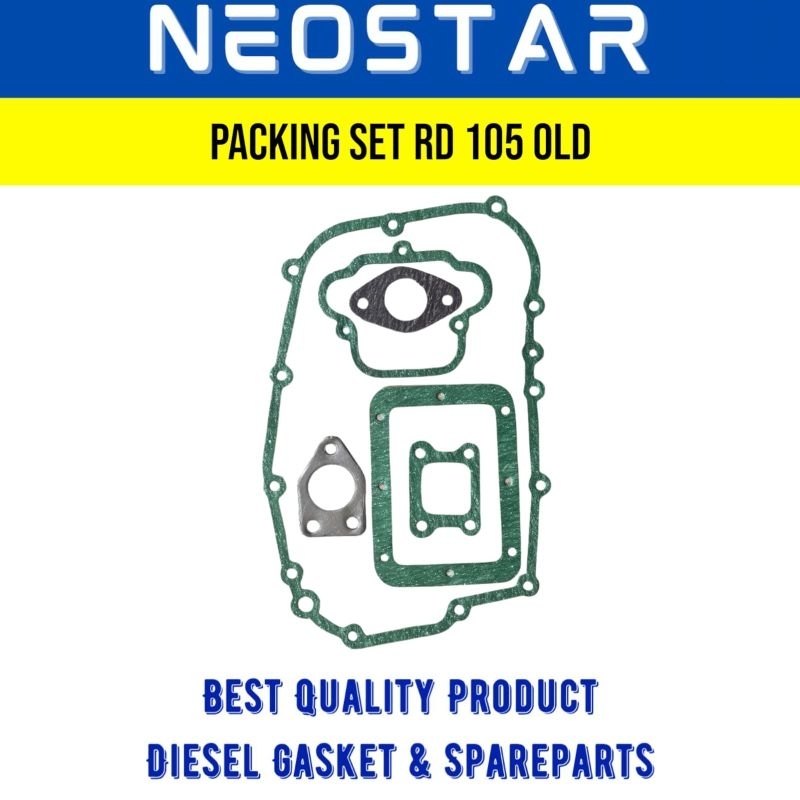 Jual Packing Set Kubota RD 105 Old DIT Gasket Traktor Kubota RD 105 DIT ...