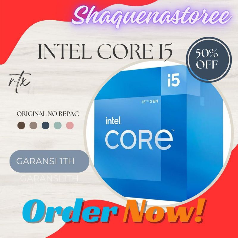 Jual Intel Core i5 12400 2.5GHz Up To 4.4GHz [Box] Socket LGA 1700 ...