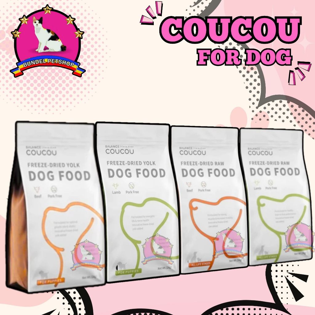 Jual COUCOU DOG FOOD 1KG Royal Dry Food Makanan Anjing Puppy Adult 1 ...