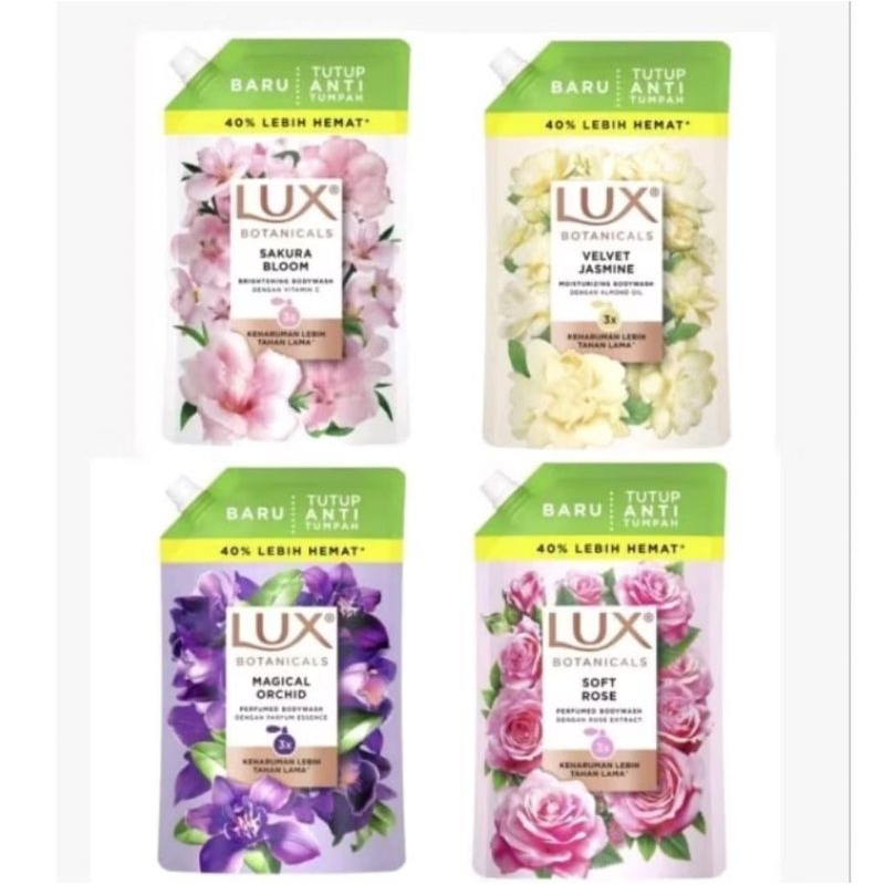 Jual LUX BOTANICALS BODY WASH REFILL 800ML | Shopee Indonesia