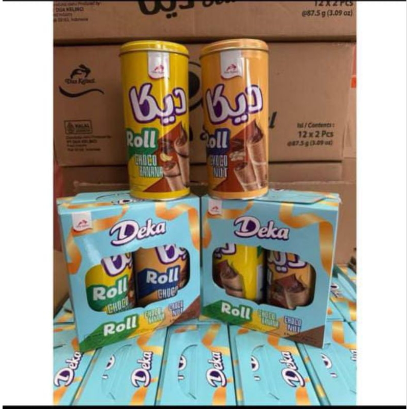 Jual Deka Wafer Roll isi 2 Kaleng Edisi Lebaran Idul Fitri | Shopee ...