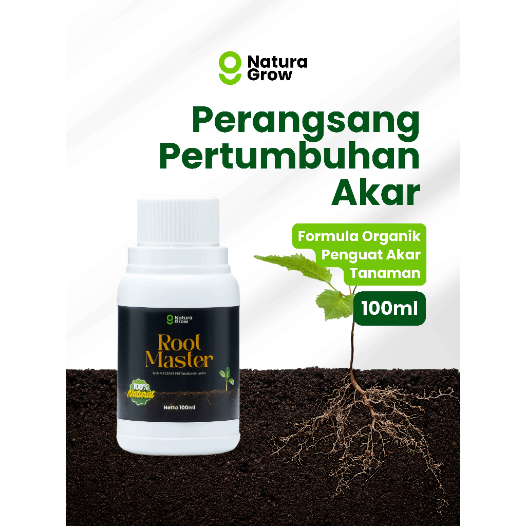 Jual Naturagrow - Root Master Formula Organik Penguat Akar Tanaman ...