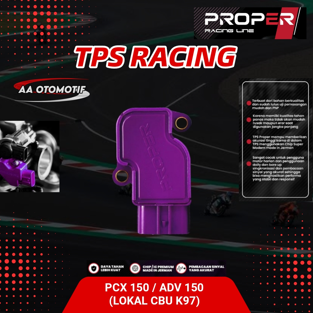Jual SENSOR TPS PROPER RACING LINE THROTTLE POSITION SENSOR HONDA ADV ...