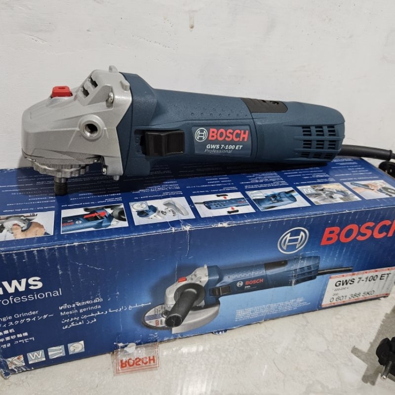 Jual Mesin Gerinda Tangan Variable Speed BOSCH GWS 7 - 100 ET Angle ...