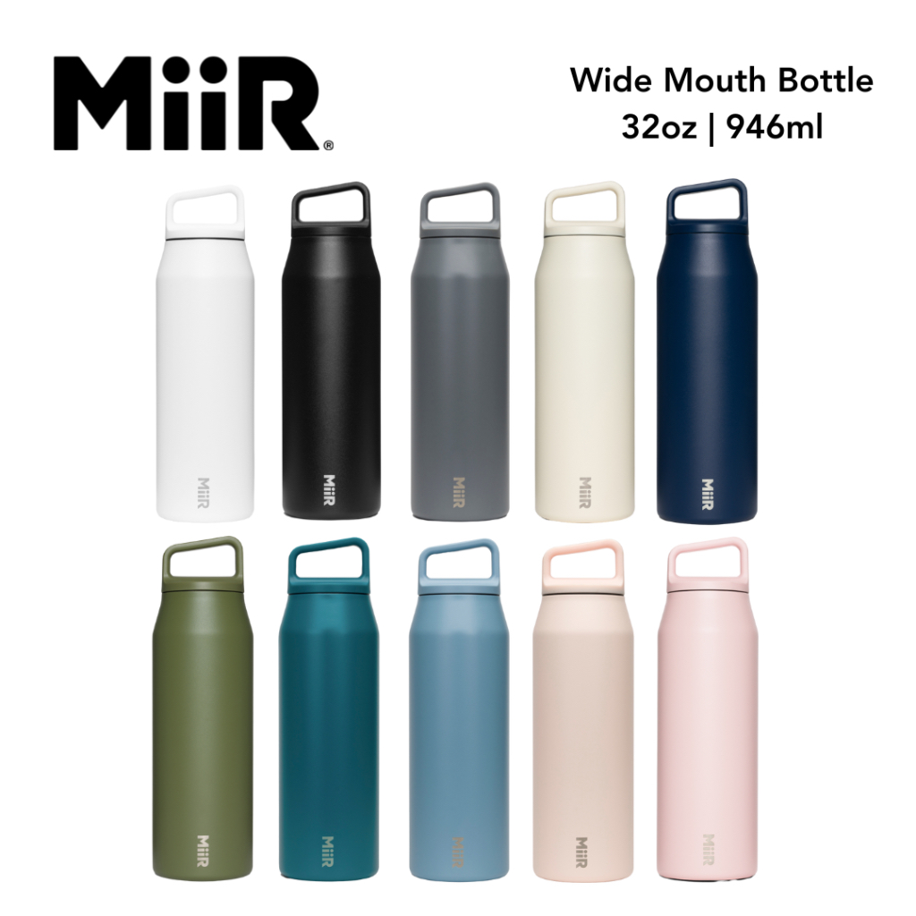 Jual MiiR Wide Mouth Bottle 946ml / 32oz | Termos Air | Shopee Indonesia
