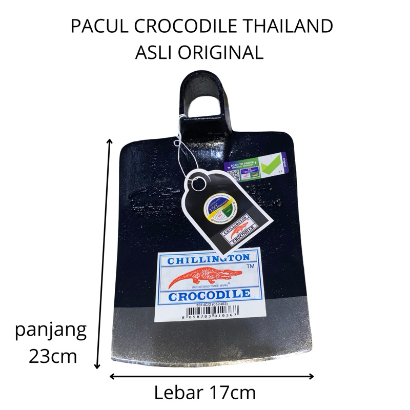 Jual CANGKUL/PACUL BUAYA CROCODILE Thailand Asli Original | Shopee ...
