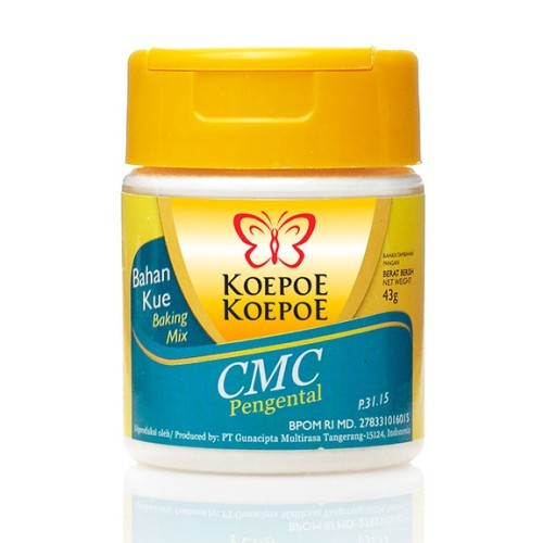 Jual Koepoe Koepoe CMC 43gr / Kupu-Kupu Bubuk Pengental 43g | Shopee ...