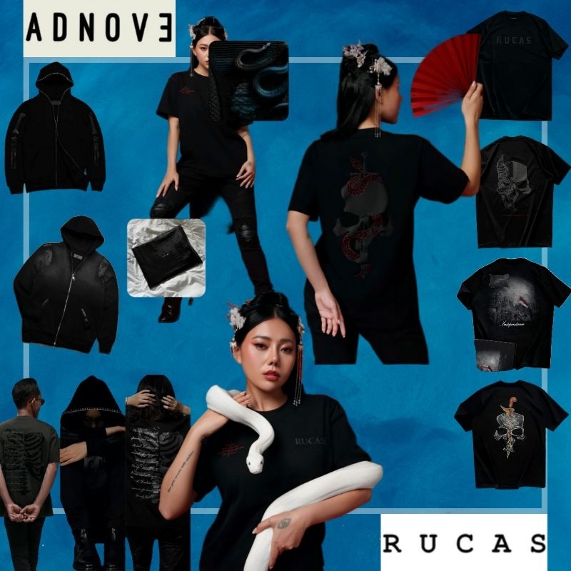 Jual RUCAS YEAR OF SNAKE SKELETON TEE / PYTHON JEANS / THE ESSENTIALS ...