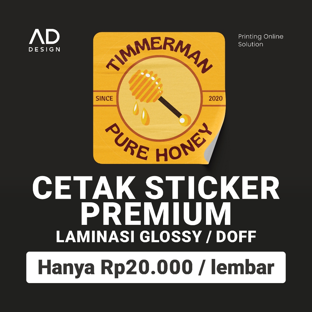 Jual CETAK STICKER BONTAX, HVS, CRAFT BAHAN PREMIUM | Shopee Indonesia
