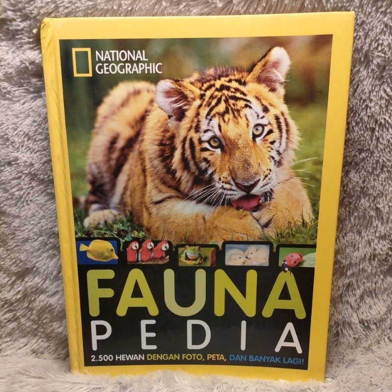 Jual fauna pedia hardcover 2.500 hewan dengan poto,peta,dan banyak lagi ...