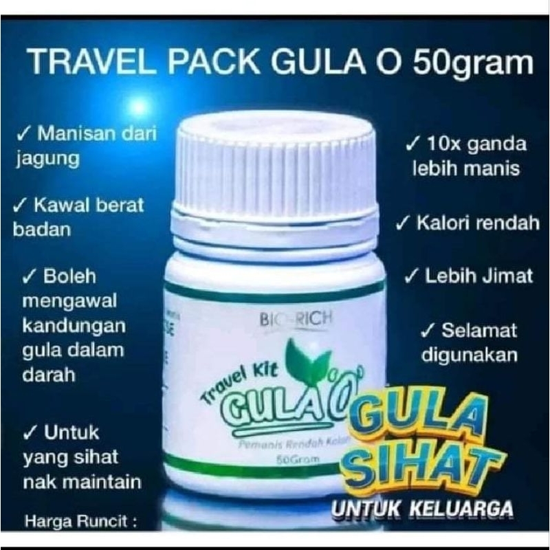 Jual GULA O BIO RICH ORIGINAL 100% MALASYIA (5 BOTOL 300.000) | Shopee ...