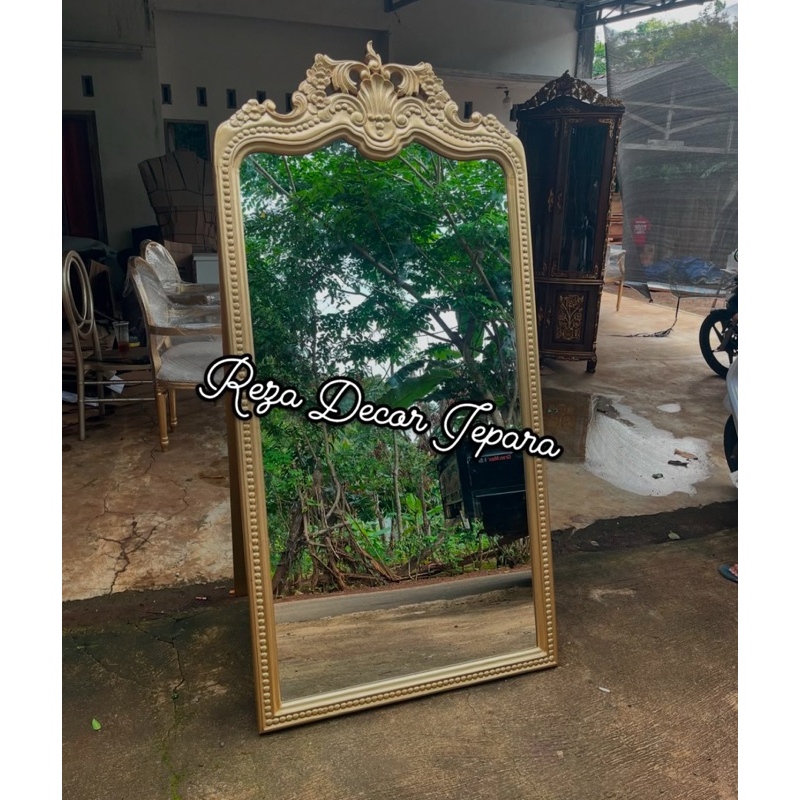 Jual cermin ukir / standing miror / standing miror ukir / cermin ukir ...
