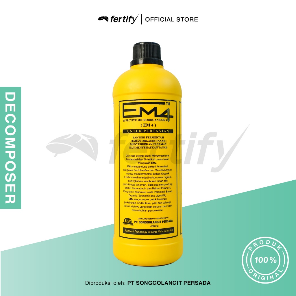 Jual EM4 - Pertanian (1 Liter)│Decomposer Pertanian Ampuh dan Original | Shopee Indonesia