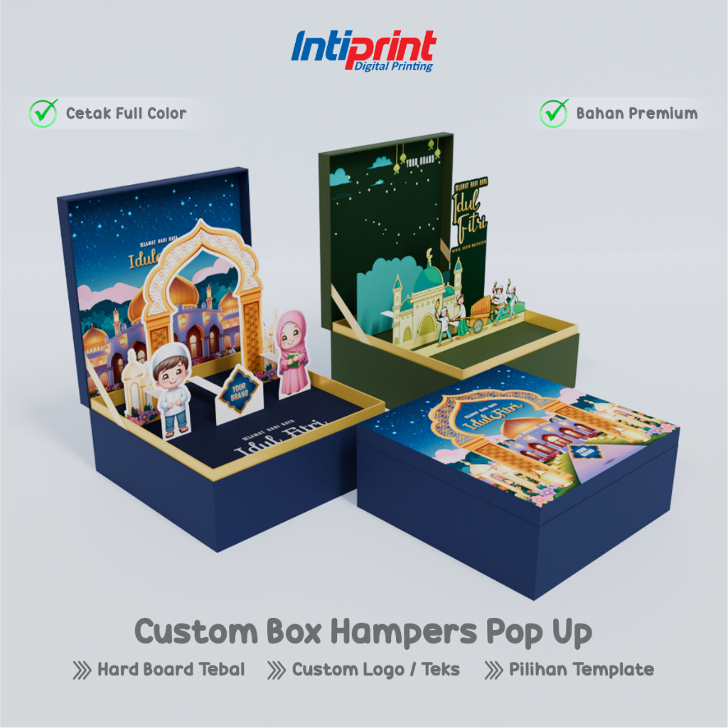 Jual Box Hampers Pop Up Idul Fitri Custom - Kotak Kue Lebaran ...