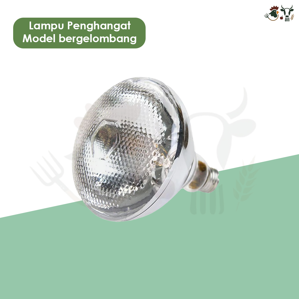 Jual Lampu Infrared Penghangat Hewan Ternak Unggas Ayam Bebek Babi ...