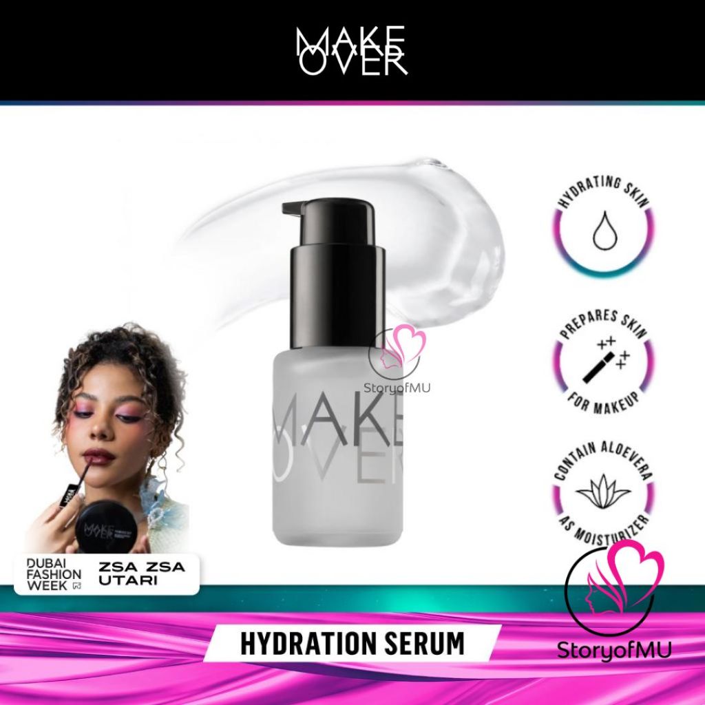 Jual ️ StoryofMU ️ MAKE OVER MakeOver Hydration Serum 33ml | Shopee ...