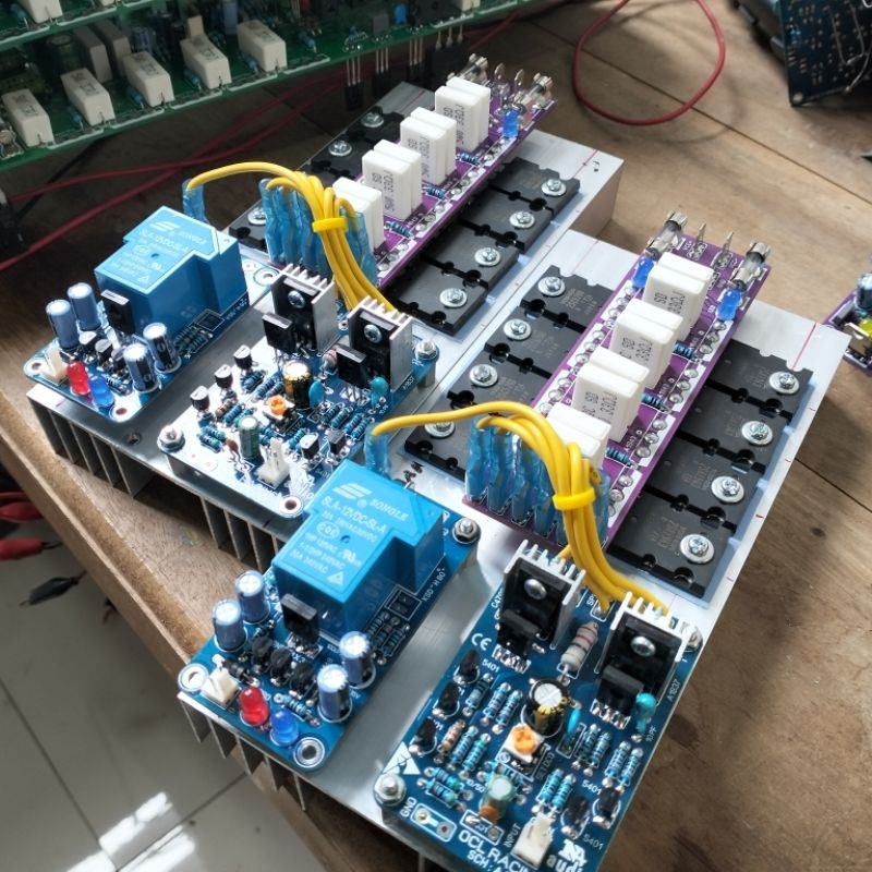 Jual Kit driver Ocl Racing Colok PSU 4 set final lengkap protec ...