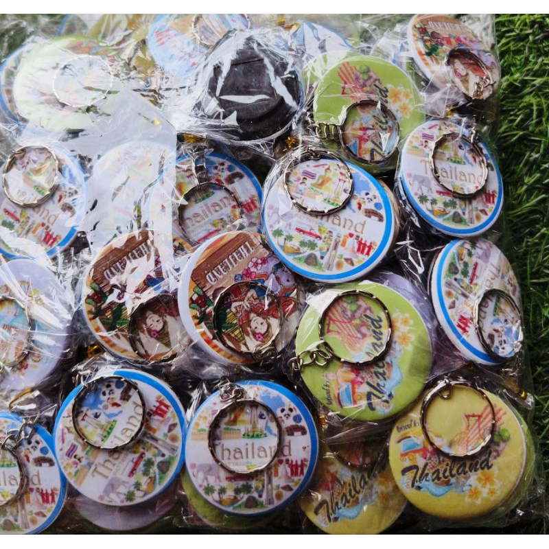 Jual (isi 50pcs) SOUVENIR GANTUNGAN KUNCI KEYCHAIN THAILAND bangkok ...