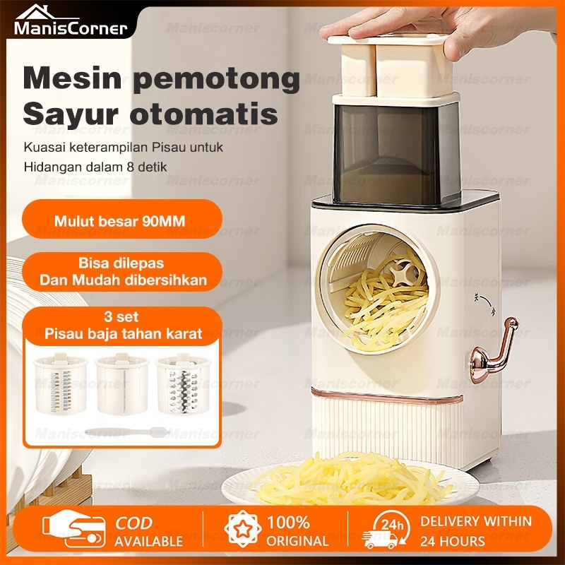 Jual ManisCorner Mesin Pemotong Sayur Otomatis Parutan Serbaguna ...