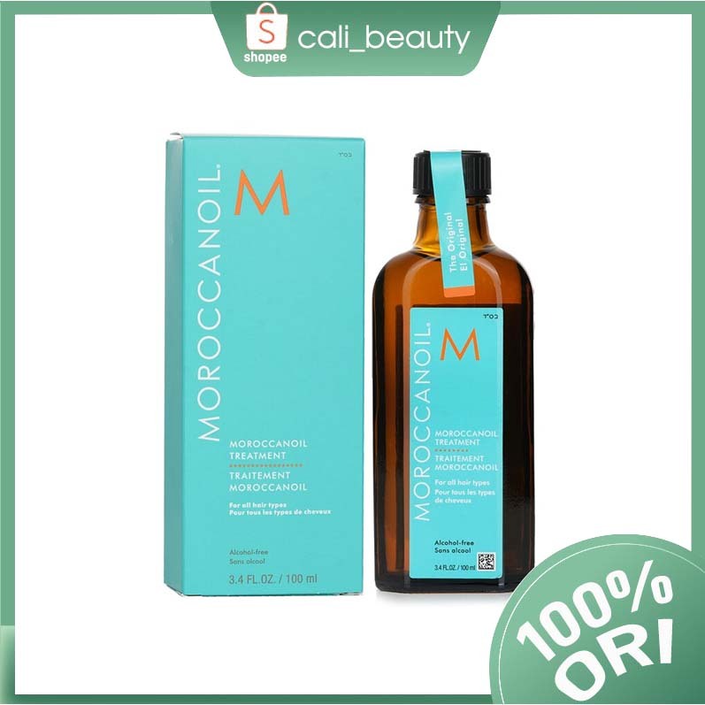 Jual Moroccanoil Moroccan Oil Hair Treatment Oil For All Hair Types Alcohol Free 100ml. | Shopee ...