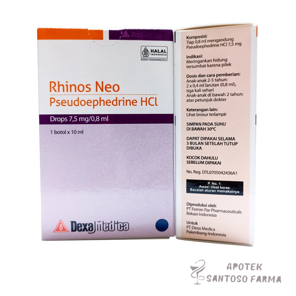 Jual Rhinos Neo Drops 10 ml untuk Hidung Tersumbat | Shopee Indonesia