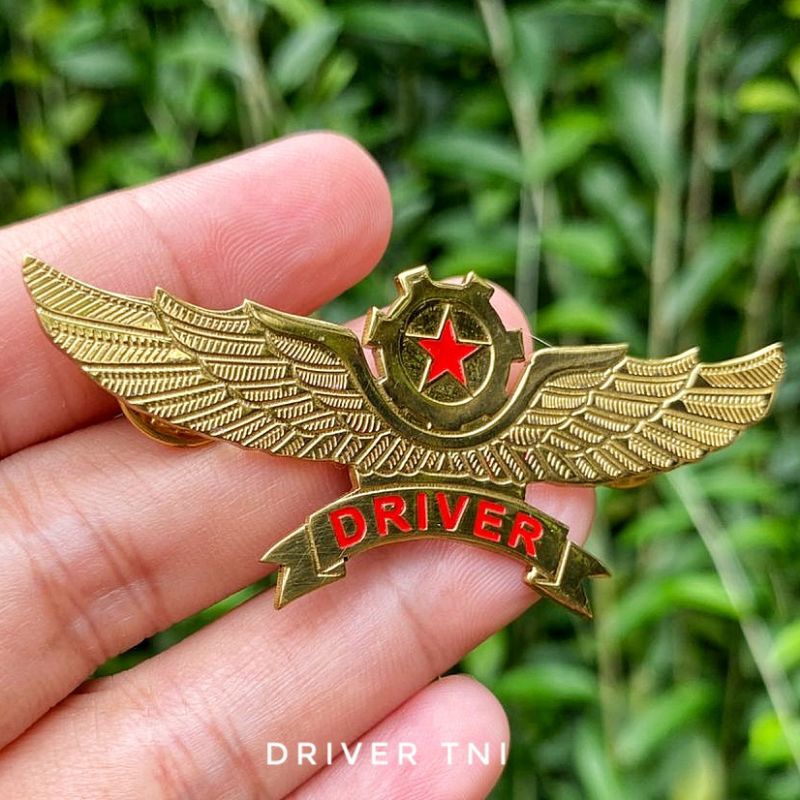 Jual Brevet Brivet Wing Driver TNI | Shopee Indonesia