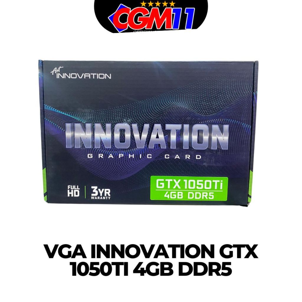 Jual VGA INNOVATION GTX1050Ti 4 GB DDR5 DUAL FAN | Shopee Indonesia