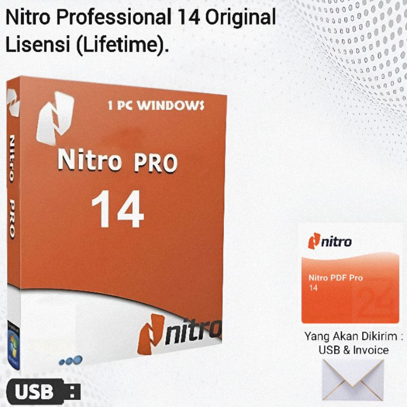 Jual Nitro Pro PDF 14 Original Lisensi for Mac/Windows (Lifetime) | Shopee Indonesia