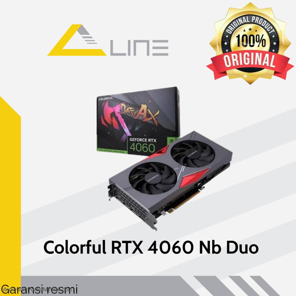 Jual Colorful GeForce RTX 4060 NB DUO 8GB-V - VGA RTX 4060 NB DUO 8G ...
