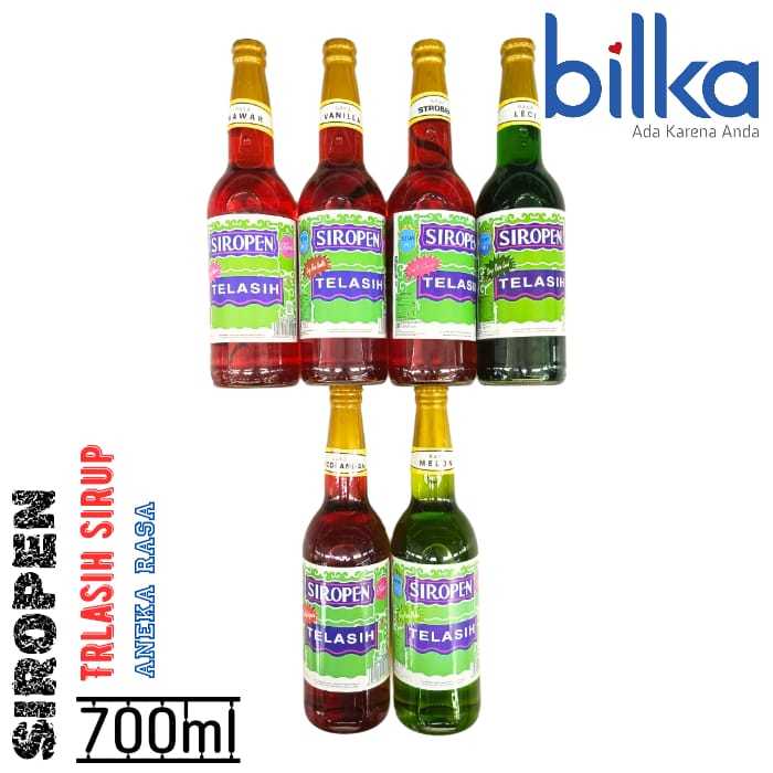 Jual SIROPEN Sirup Telasih 700ml Aneka Rasa | Shopee Indonesia