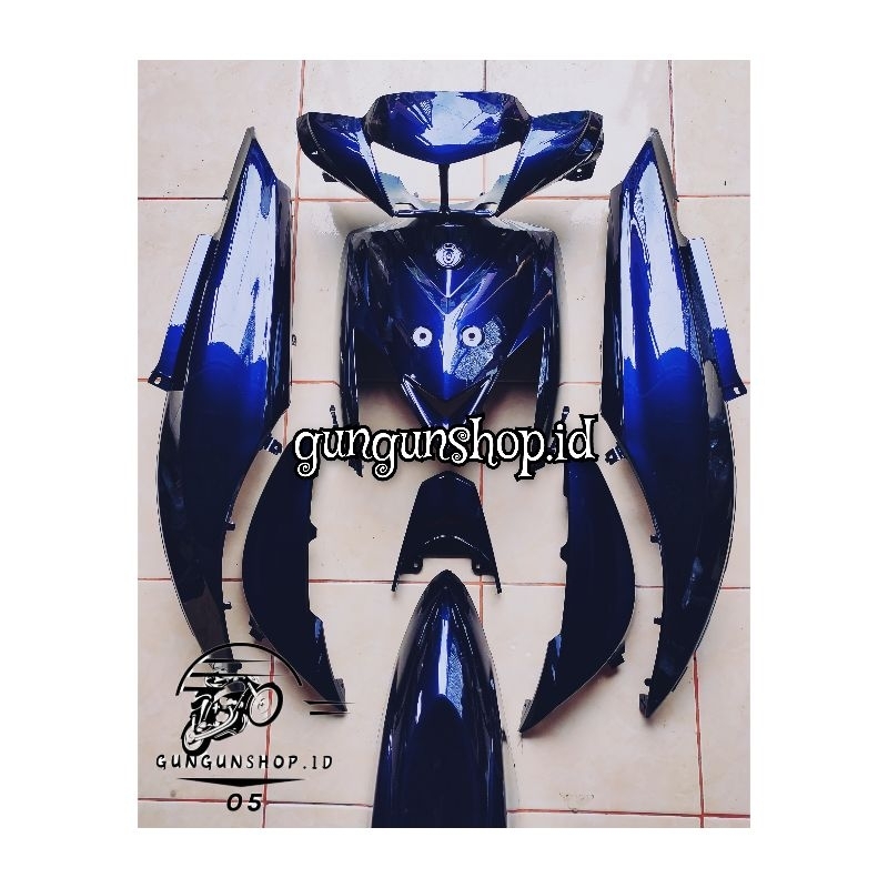 Jual fullset body halus Yamaha Mio gt warna Moonlight blue(bebas ...