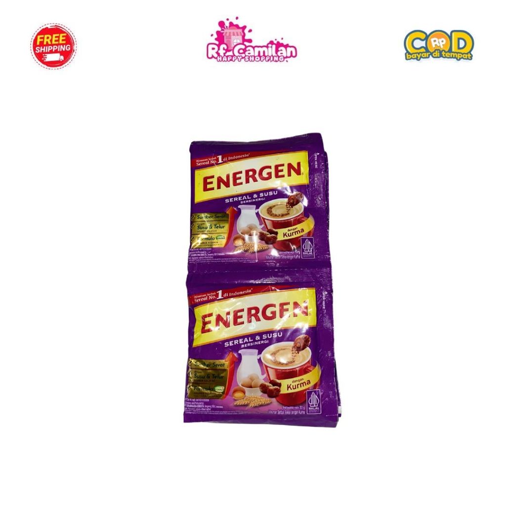 Jual [RF_CAMILAN] Energen Kurma 1 Renceng isi 10 pcs | Shopee Indonesia