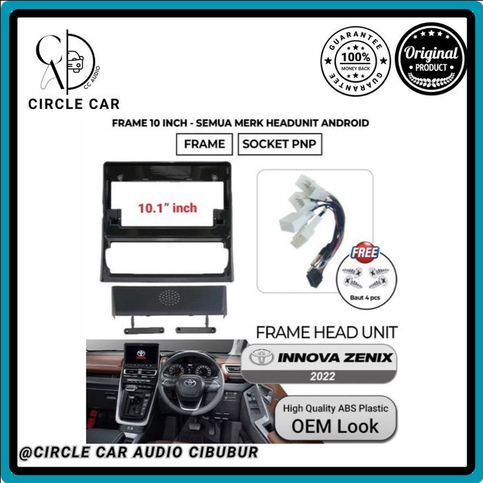 Jual FRAME HEAD UNIT INNOVA ZENIX 10 INCH 2022 UP OEM | Shopee Indonesia