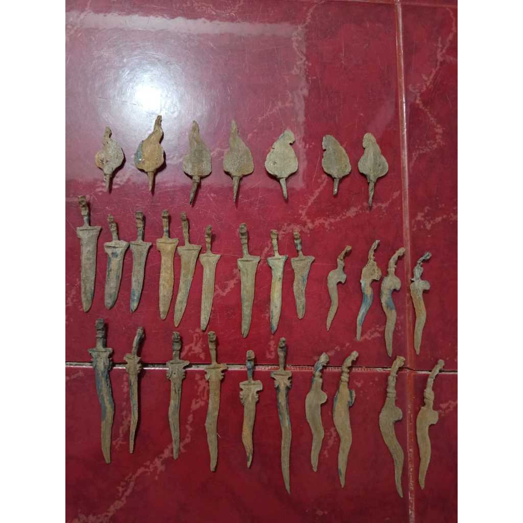 Jual keris kecil full kuningan sari | Shopee Indonesia