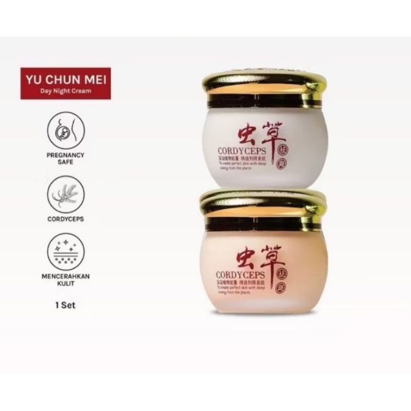 Jual CREAM YU CHUN MEI 1 SET (SIANG-MALAM) | Shopee Indonesia