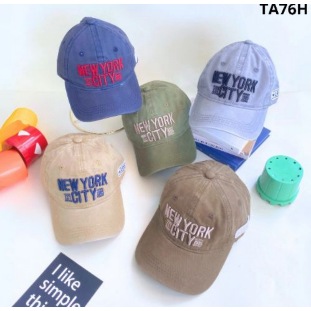 Jual [3 Tahun - 10 Tahun ] Topi Anak Aesthetic New York City | Shopee ...