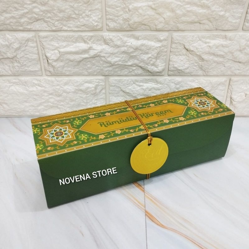 Jual BOX KOTAK DUS KUE BOLU GULUNG ROLL CAKE LEBARAN IDUL FITRI ...
