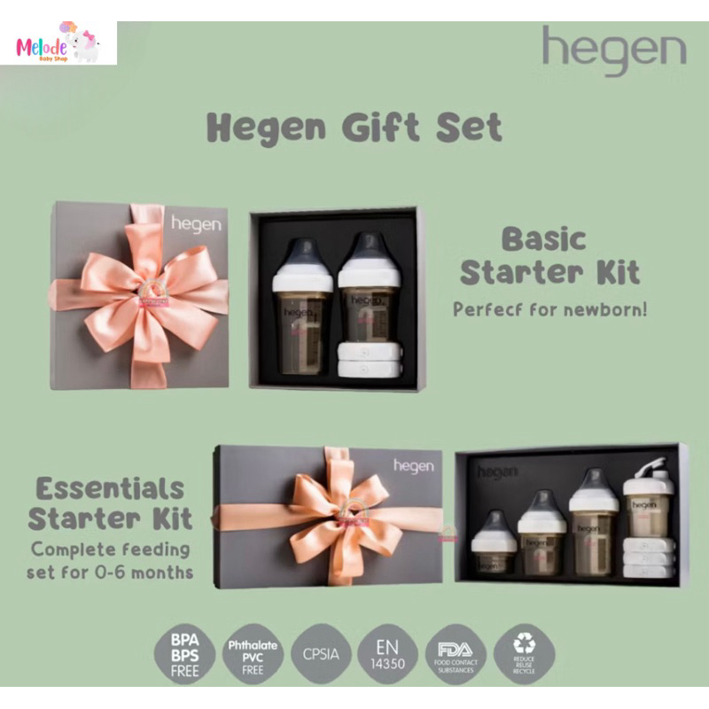 Jual Hegen Botol Susu PPSU Basic Starter Kit / Essentials Starter Kit / Gift Set Newborn / Kado ...