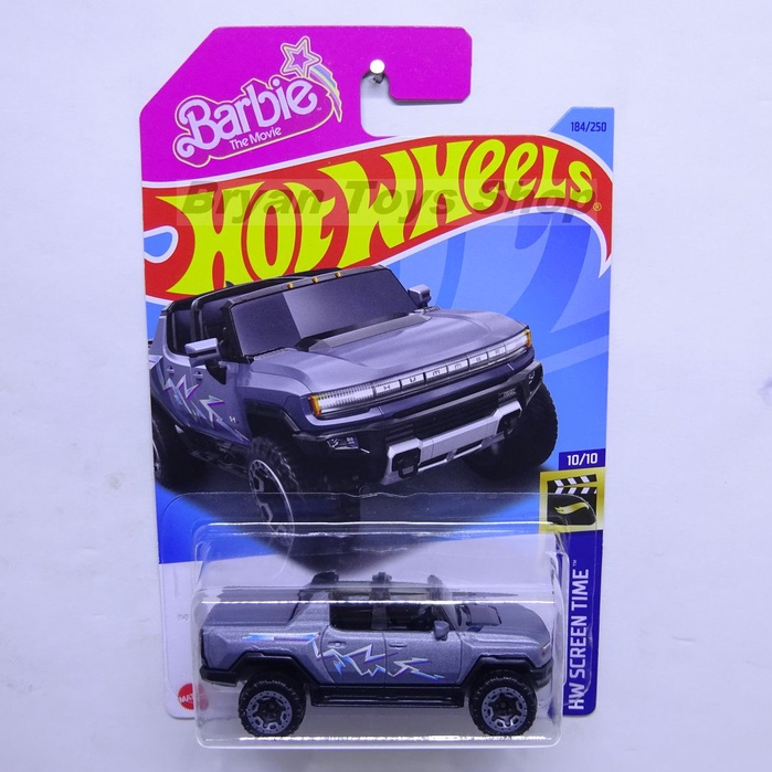 Jual Hot Wheels Barbie 2024 GMC Hummer EV Abu | Shopee Indonesia