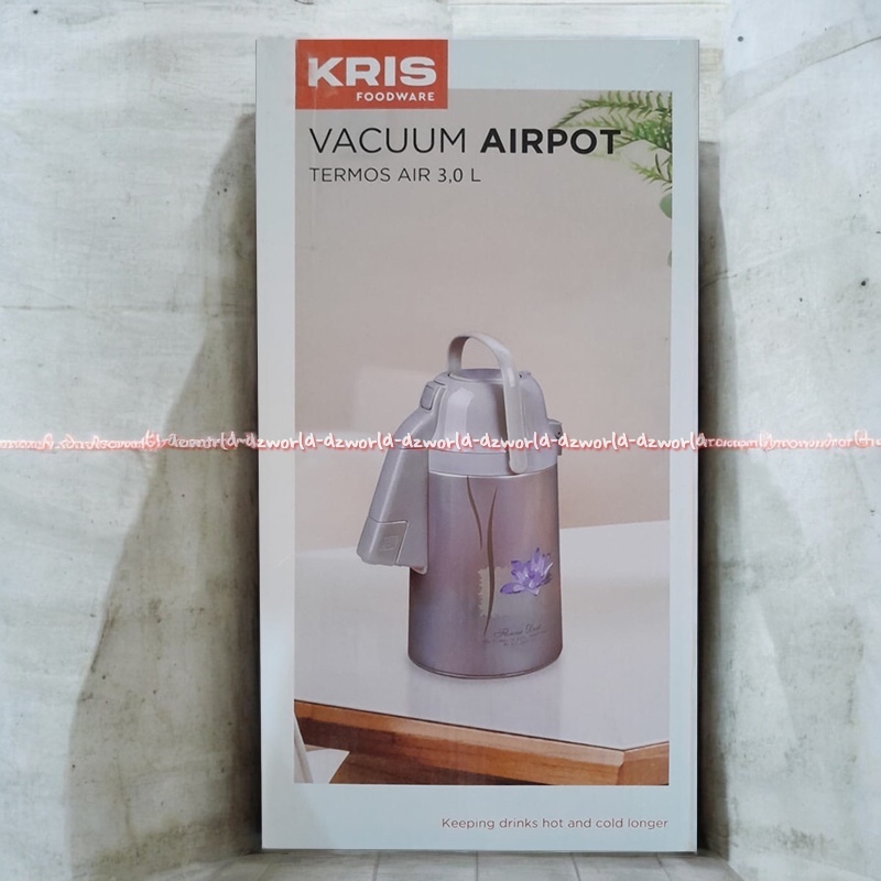 Jual Kris Water Airpot 3Liter Thermos Dilapisi Dengan Kaca Kapasitas ...