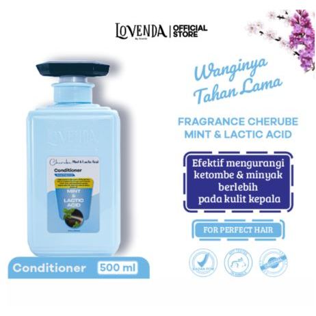 Jual Lovenda Conditioner Anti Dandruff Cherube Mint & Lactic Acid ...